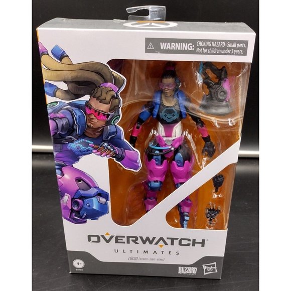 Hasbro | Toys | Hasbro Overwatch Ultimates Lucio Bitrate Action Figure ...